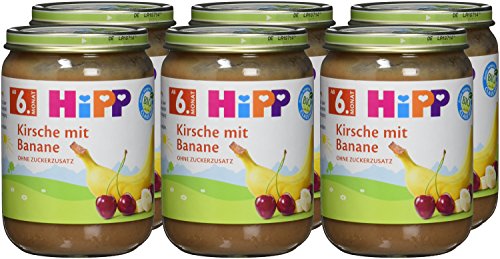 HiPP Kirsche mit Banane, 6er Pack (6 x 190 g) | Möbel SortimentMöbel Sortiment